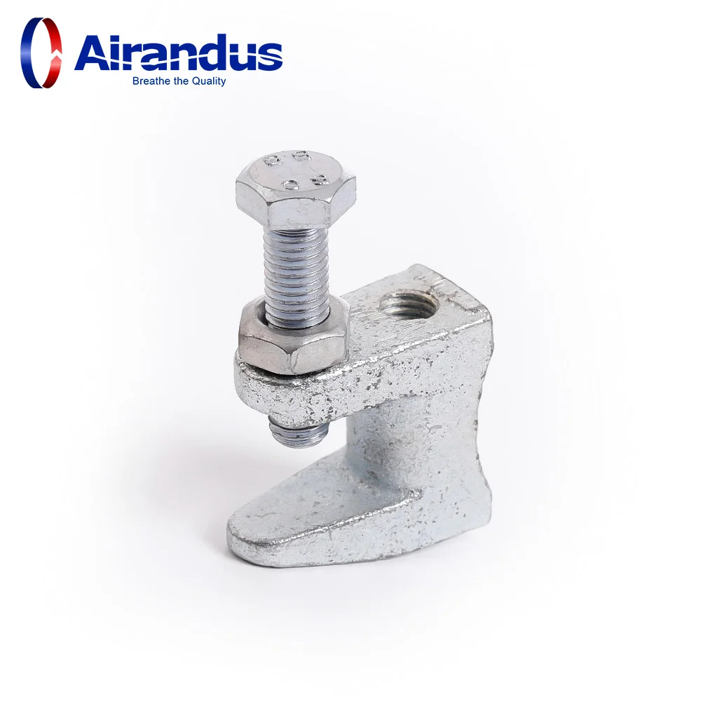 Galvanized Iron Beam Clamp for HVAC Systems - Standard Size M6, 8, 10 ...