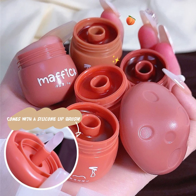 Mushroom Mousse Matte Canned Lip Mud Velvet Lipstick Wholesale Long ...