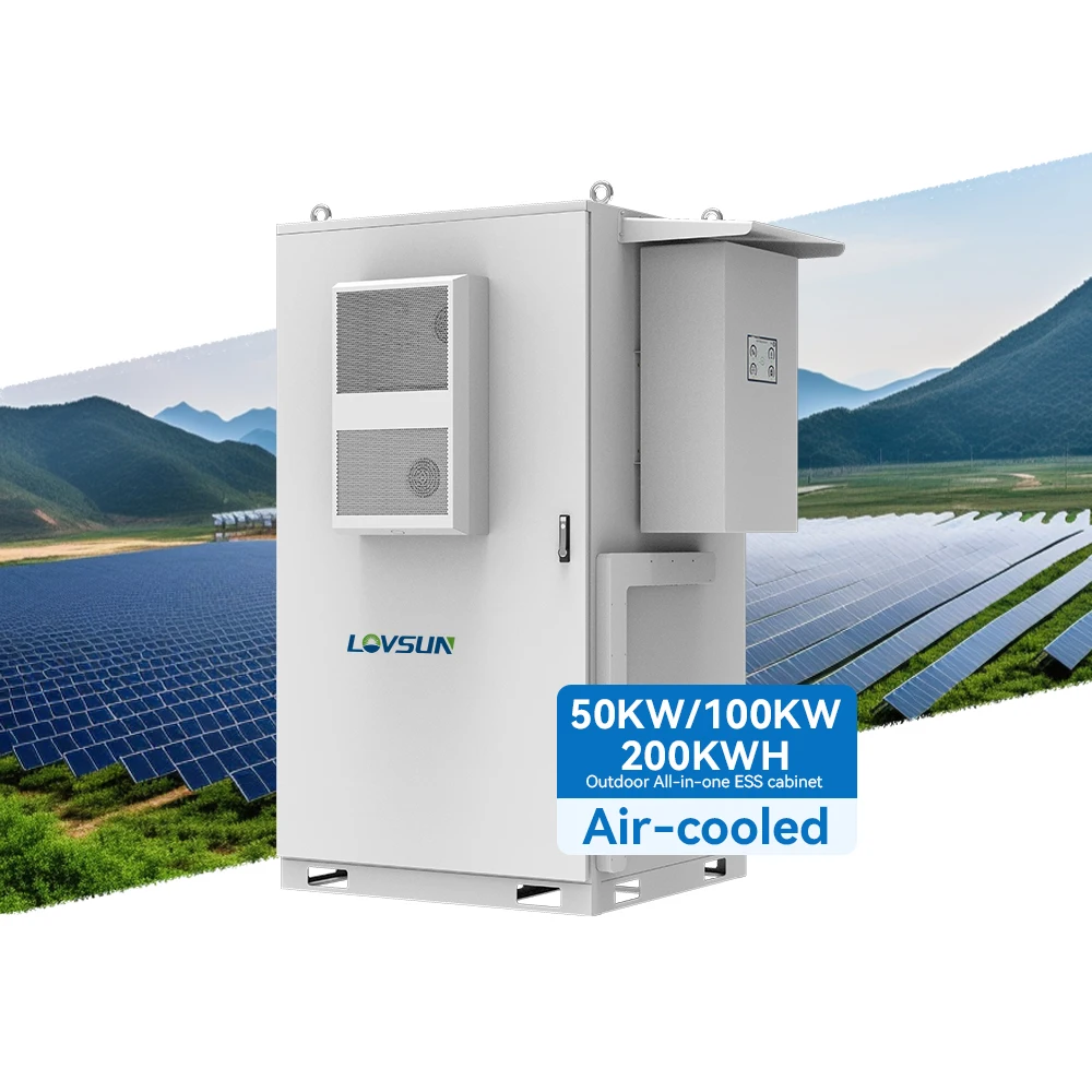 Lovsun Lithium Ess Battery Cabinet Lifepo4 Air Cooling Batteries 100kwh 20kwh 150kwh Waterproof ...