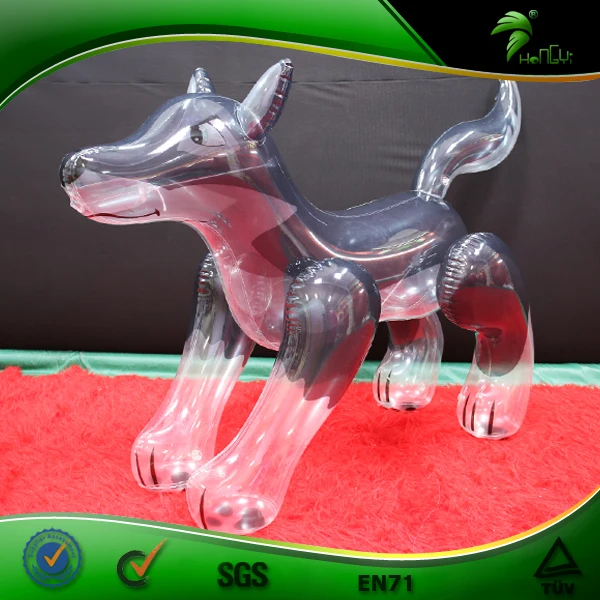 Hongyi Inflatable Transparent Wolf Ride Inflatable Animal Toys Gift ...