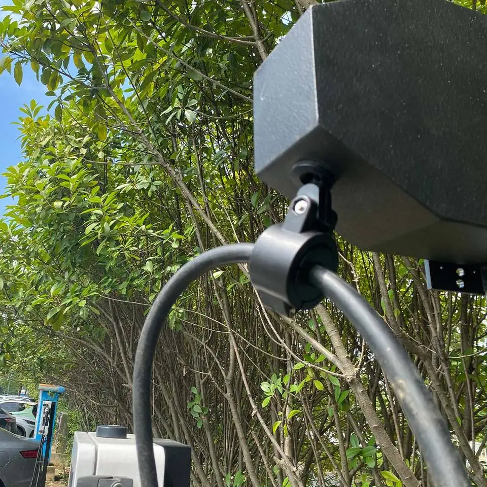 Spring Loaded Cable Retractor for EV Chargers - 2 Year Warranty