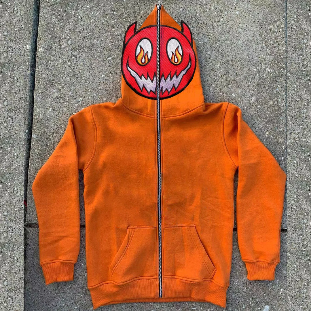 Hot Sale Zip Hoodie Over Face Fleece 3d Logo Puff Print Bulk ...