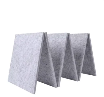 Polyester Fiber Acoustic Panels Sound-absorbing Board 12mm Eco High ...
