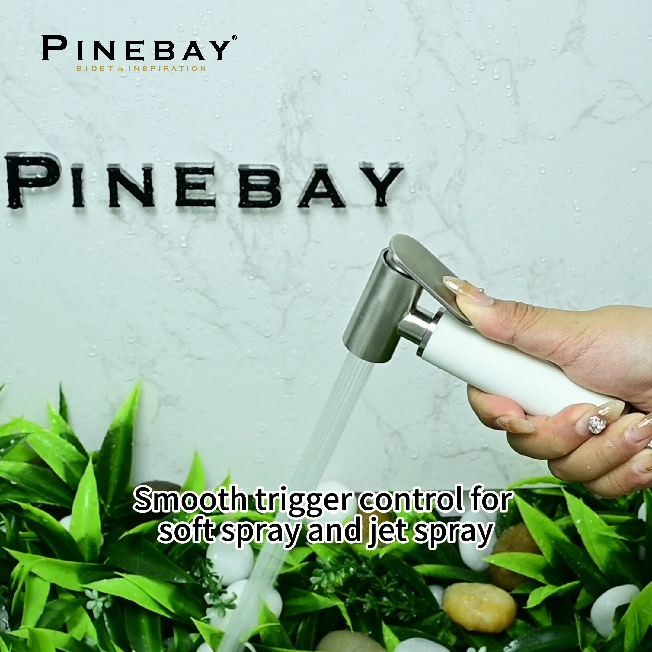 Pinebay Bathroom Wc Jet Shattaf Portable Bidet Spray Muslim Stainless ...