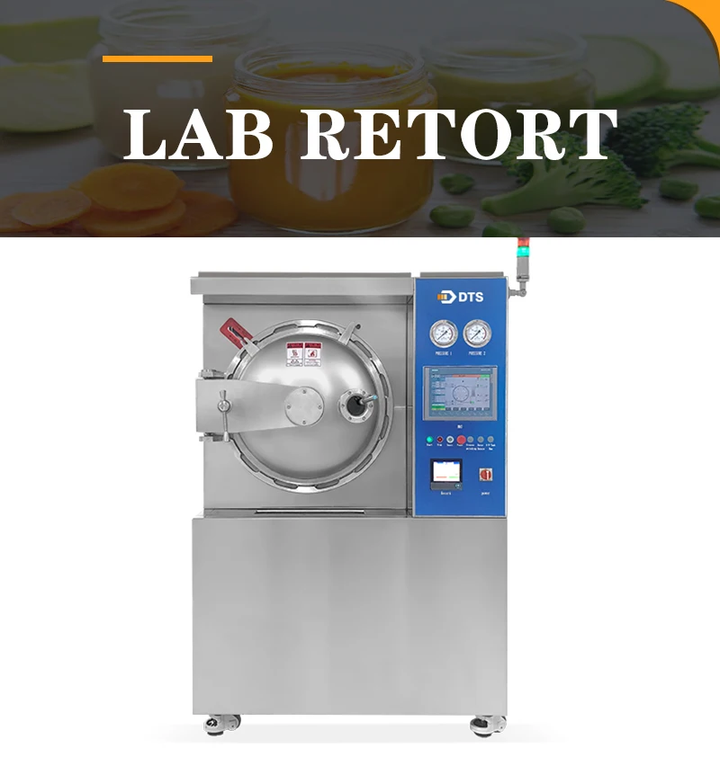 Precise Pilot Retort Machinery For Accurately Simulating Industrial ...