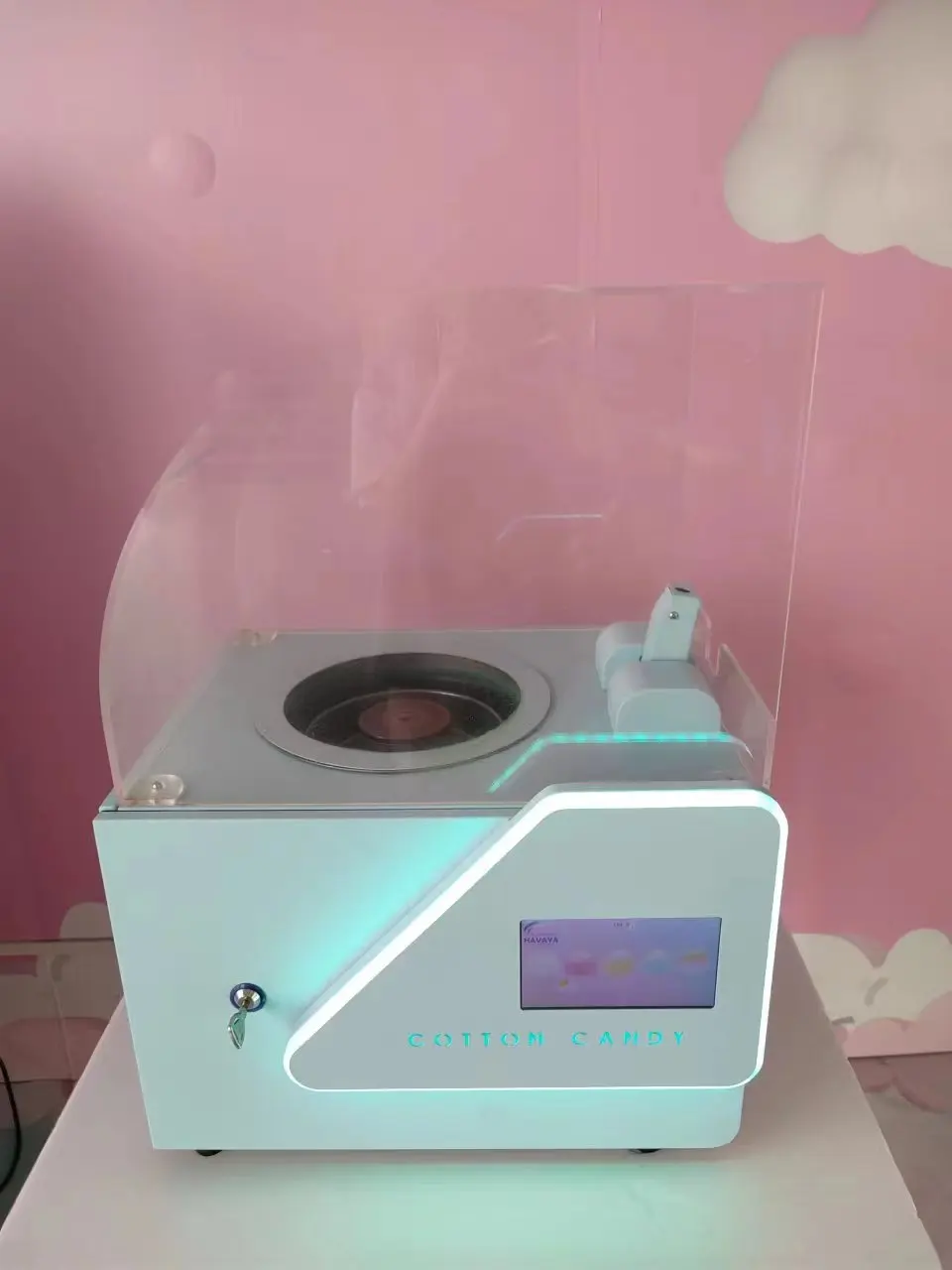 full automatic cotton candy machine sunzee automatic cotton candy ...