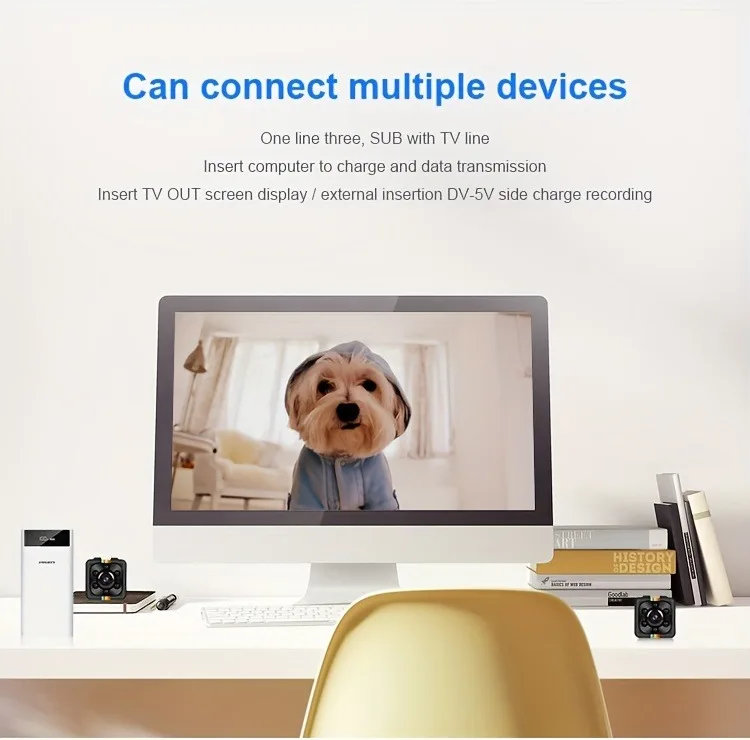 SQ11 Aerial Camera HD 1080p - Children's Security Dv Camera