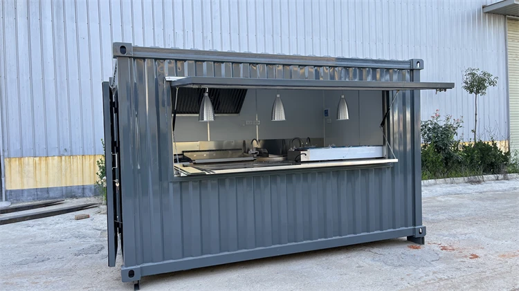 20ft Restaurant Container - Modern Design & Quick Install