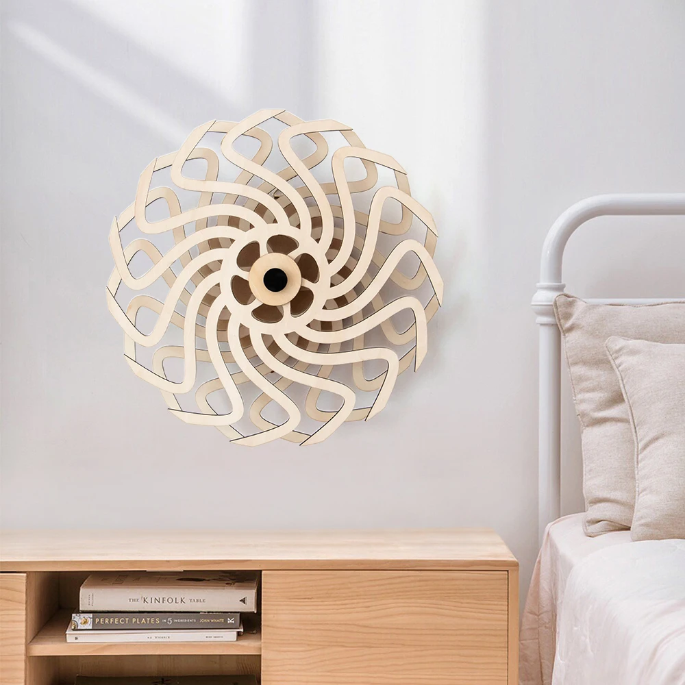 Custom 3D Unique Wall Decor Art - Laser Cut Kinetic Sculpture