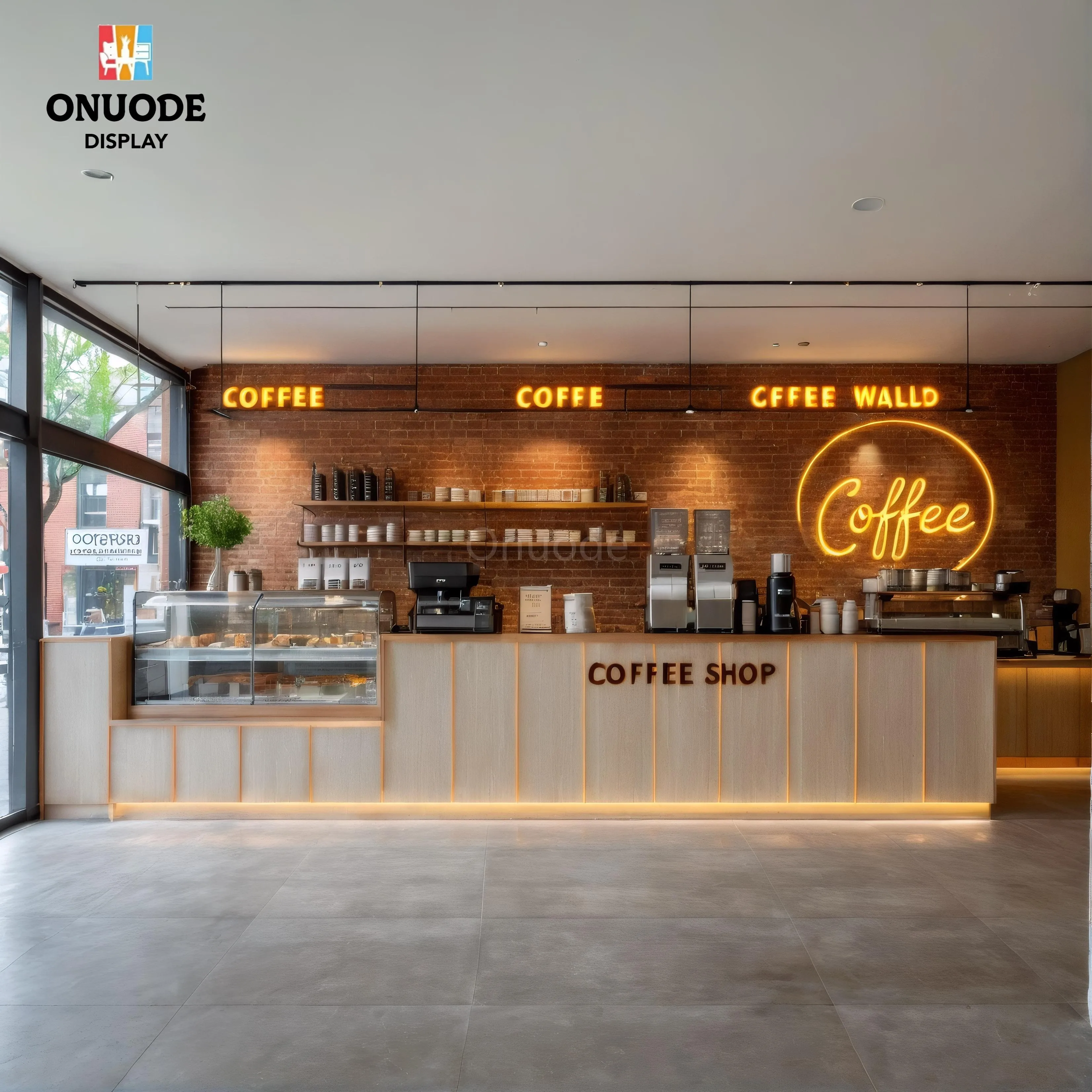 Alibaba.com: Coffee Counter Decoration for Fresh Fruit Juice Bar, Full ...