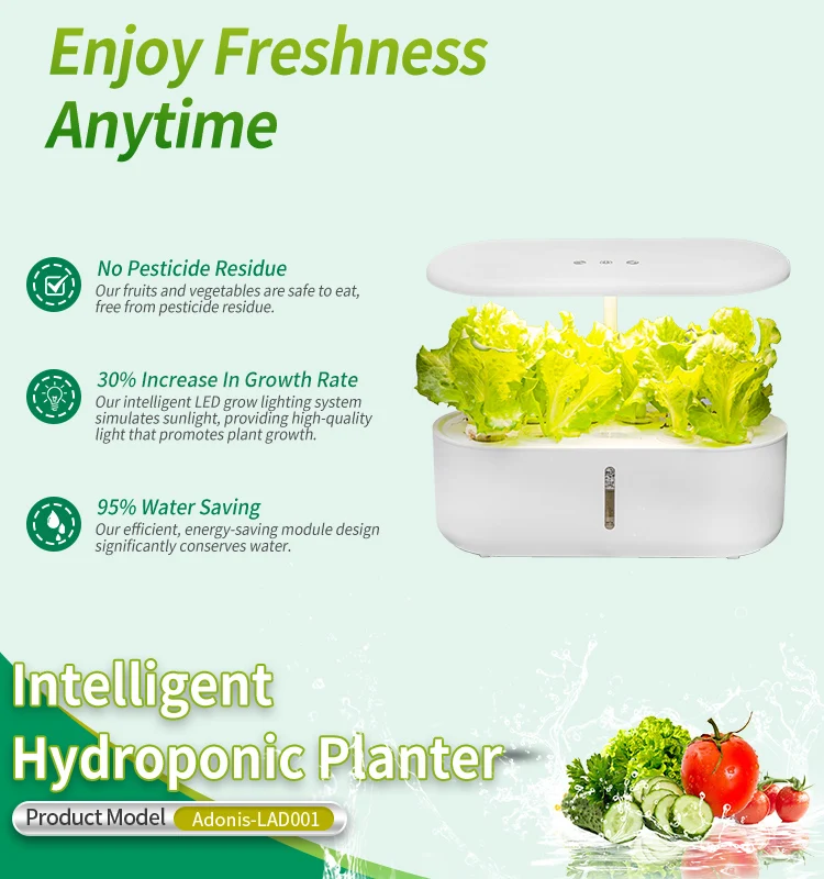 Factory Direct Custom Intelligent Vegetable Spice Growing Hydroponic ...