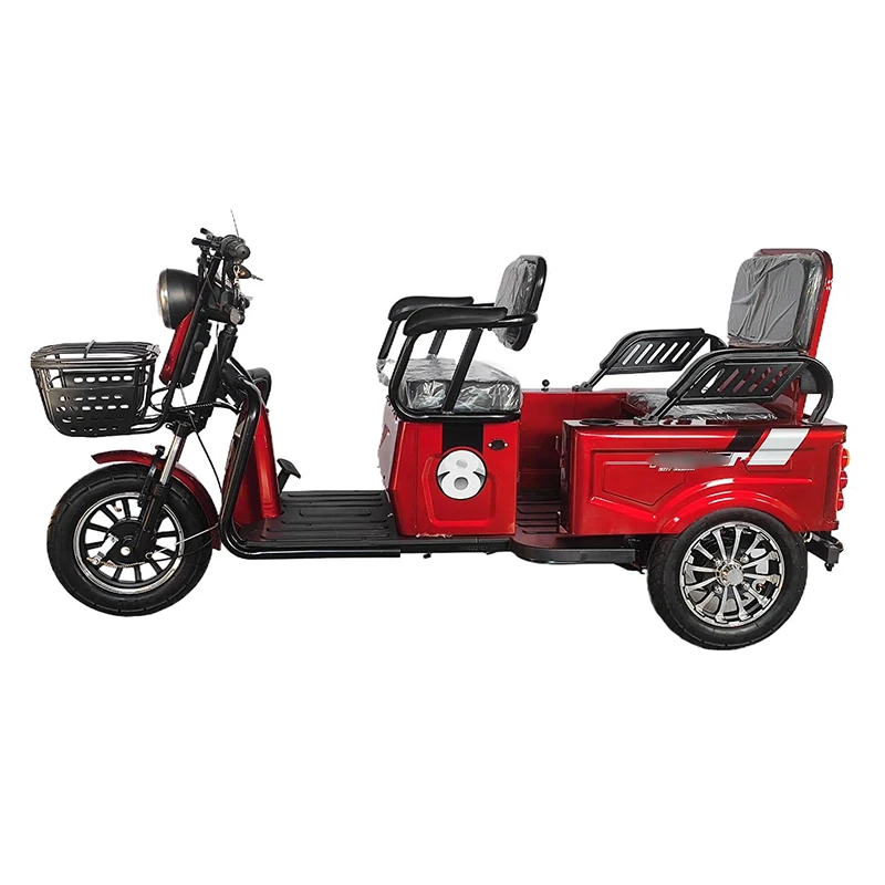 Electric Cabin Tricycle Frame Scooter Cargo Pulling Electric Tricycle ...
