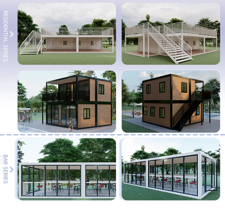 Modern Design Modular Prefab Houses - Living Room Garden Pod