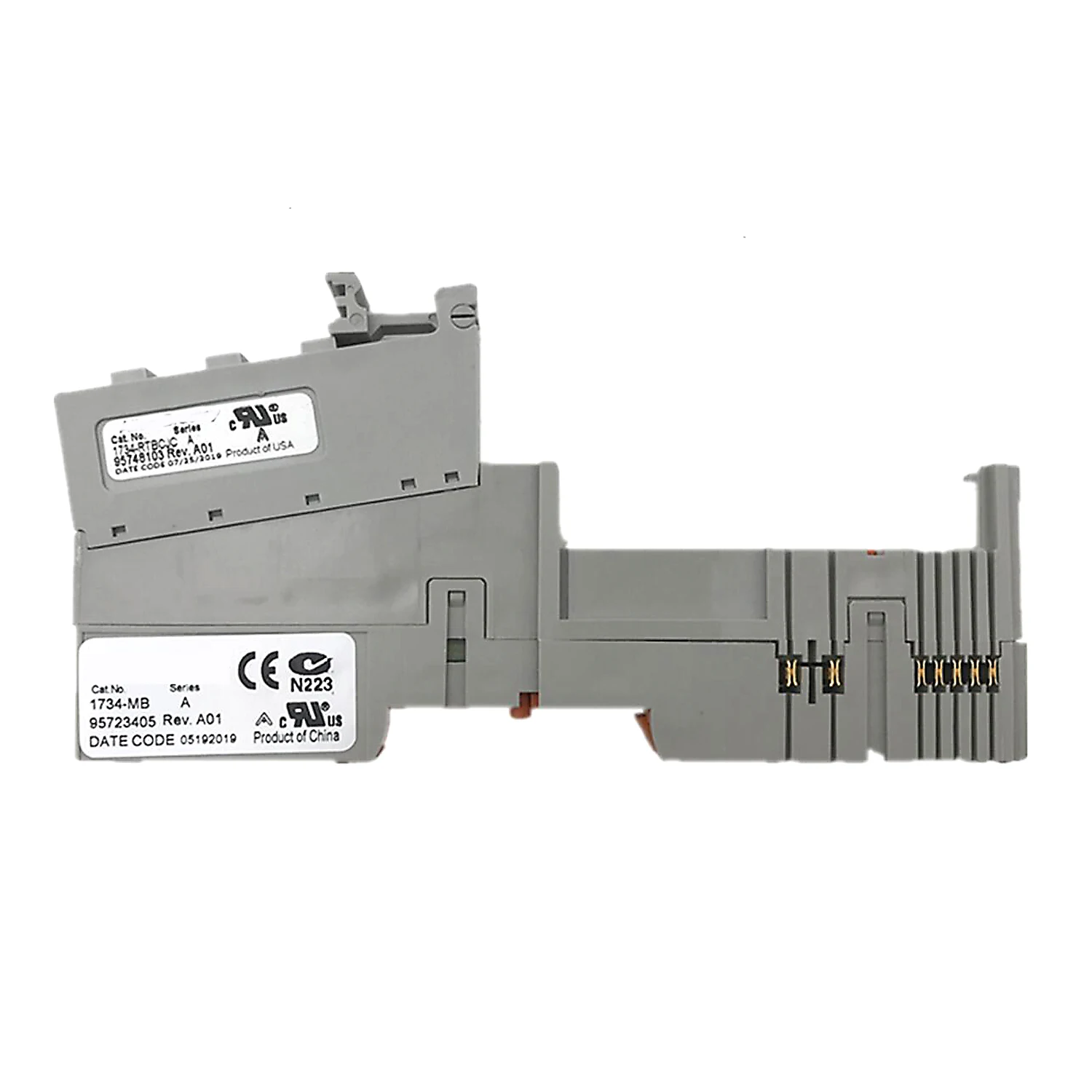 100% Original 1734-tb3s Point I/o Terminal Base 1734-arm 1734-ob2 Plc ...