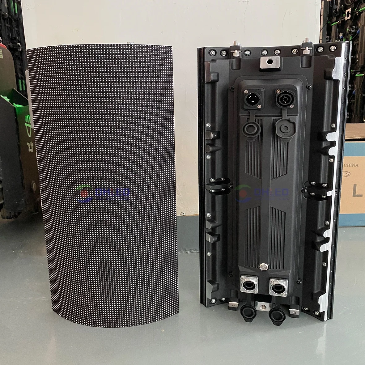 Outdoor Cutting Corners Flexible P2.9 Led Screen Indoor Rental P3.91 ...