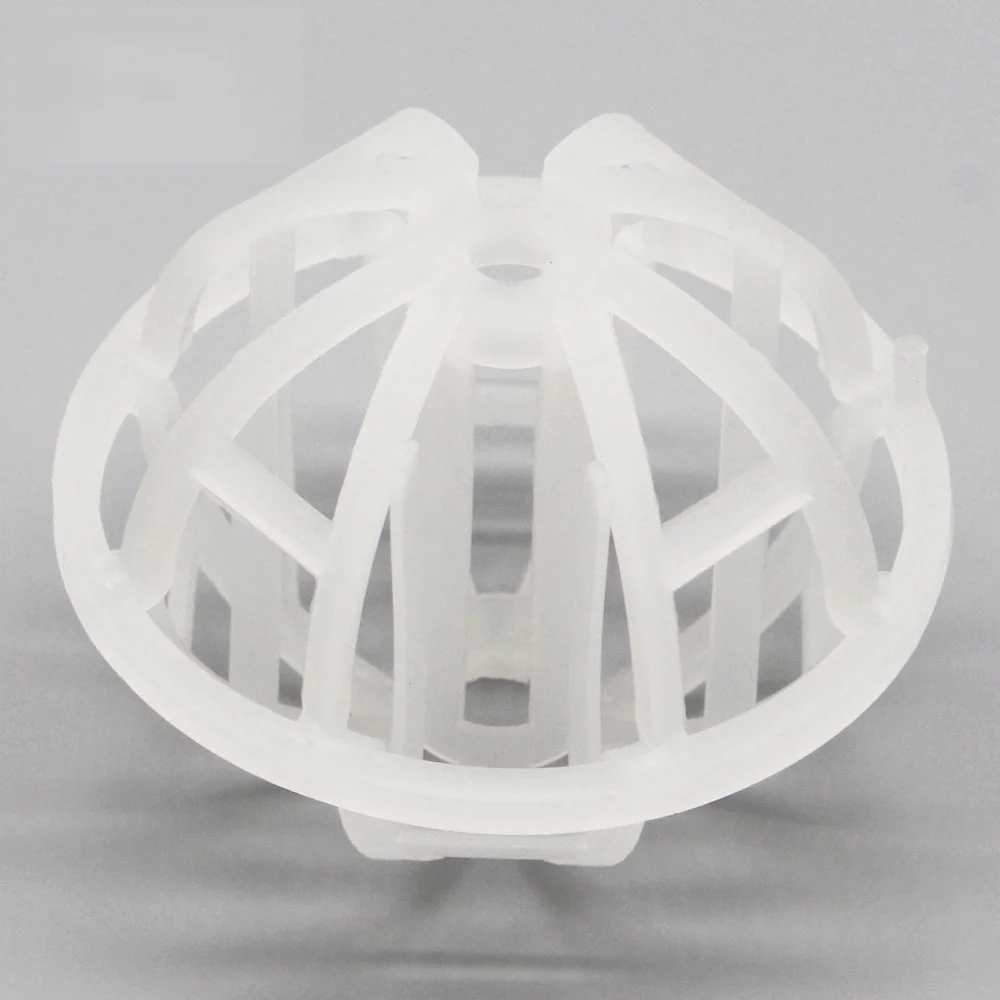 50mm 95mm Plastic Tri Pack Scrubber Bio Ball for Air Scrubber and Water ...