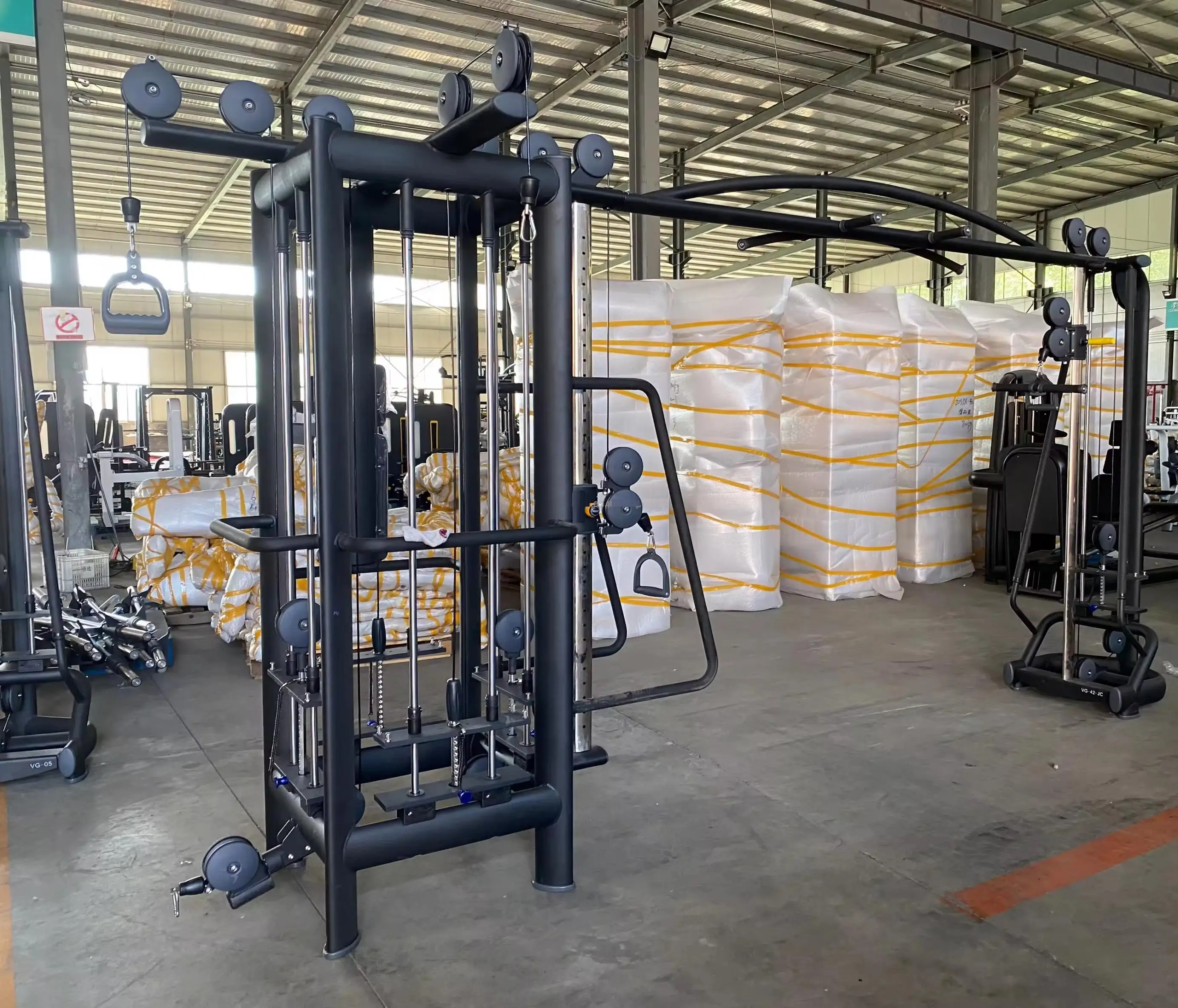 Crossover & Cable Jungle Station Multi Gym Fitness Commercial Factory ...