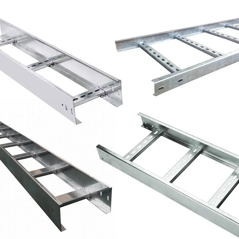 Hdg Ladder Type Cable Tray Construction Material Hot Dipped Galvanized ...