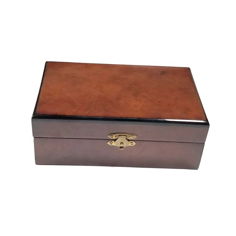 High Gloss Commemorative Coin Wooden Storage Box Exquisite Coin Display ...