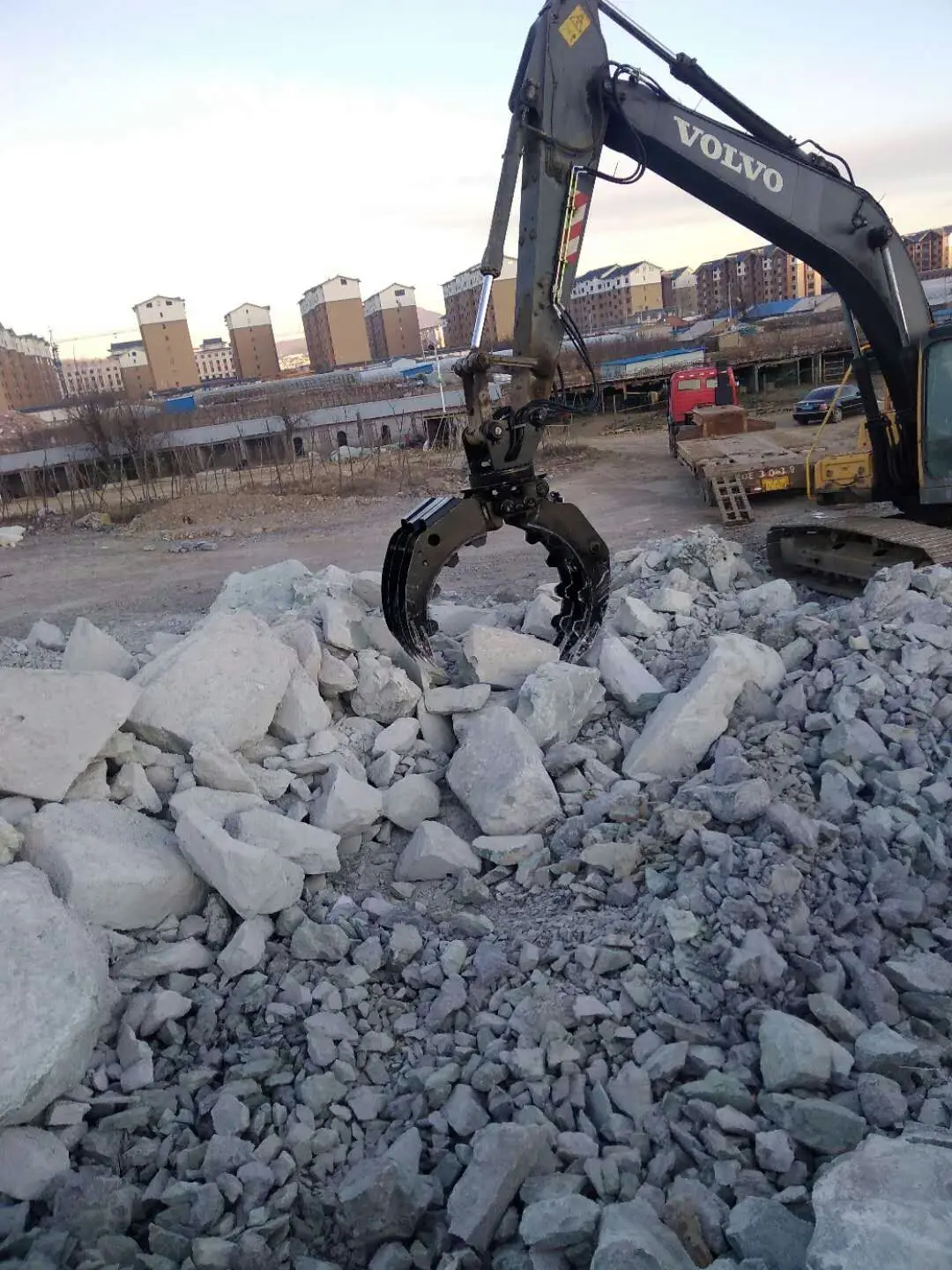 Hydraulic Grapple Hydraulic Excavator Grab Hydraulic Rotating Grab Mini ...