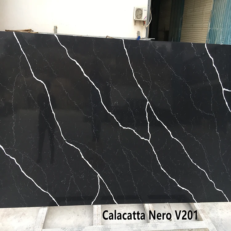 Artificial Calacatta White Quartz Engineered Calcata Stone Products ...