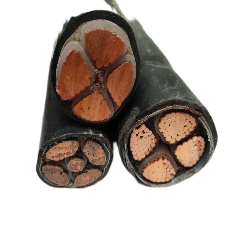 NYY PVC 4x10mm2 Low Voltage XLPE Power Cable for Construction 4x10mm2 Solar Cable 4 Copper Wire ...