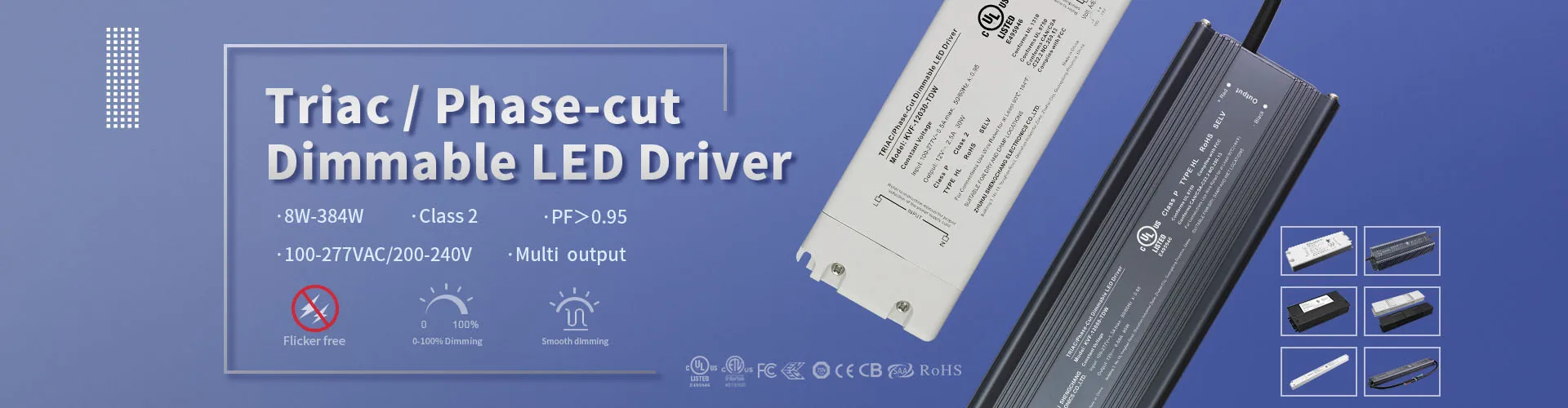 Intelligent LED Driver 12v 24v 36v 48v DMX Wifi Zigbee BLE