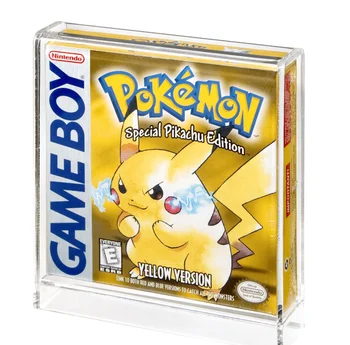 Clear Nintendo Game Boy Game Acrylic Display Case Transparent ...