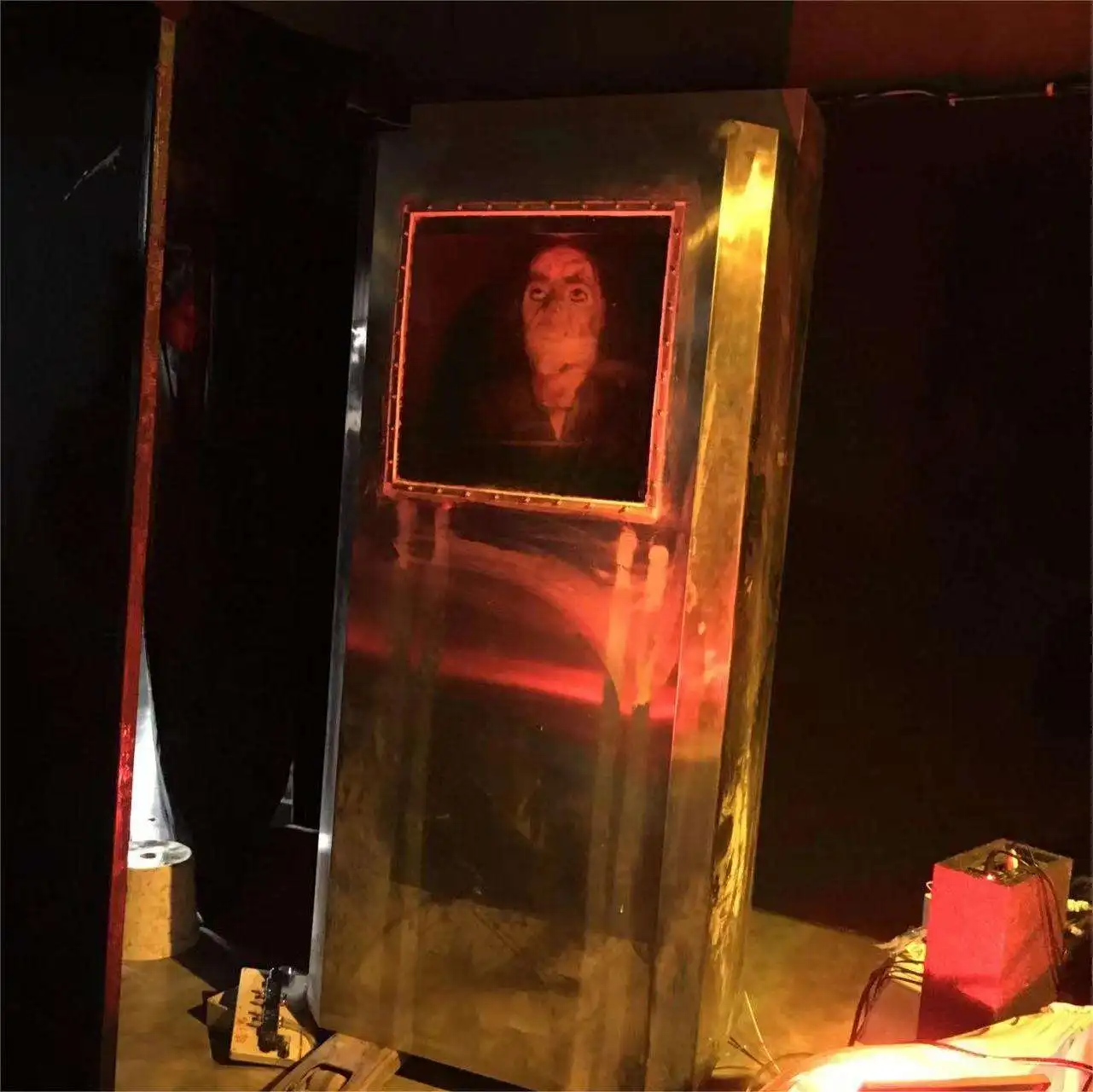Infrared Induction Electric Chair Zombie Halloween Animatronics Horror ...