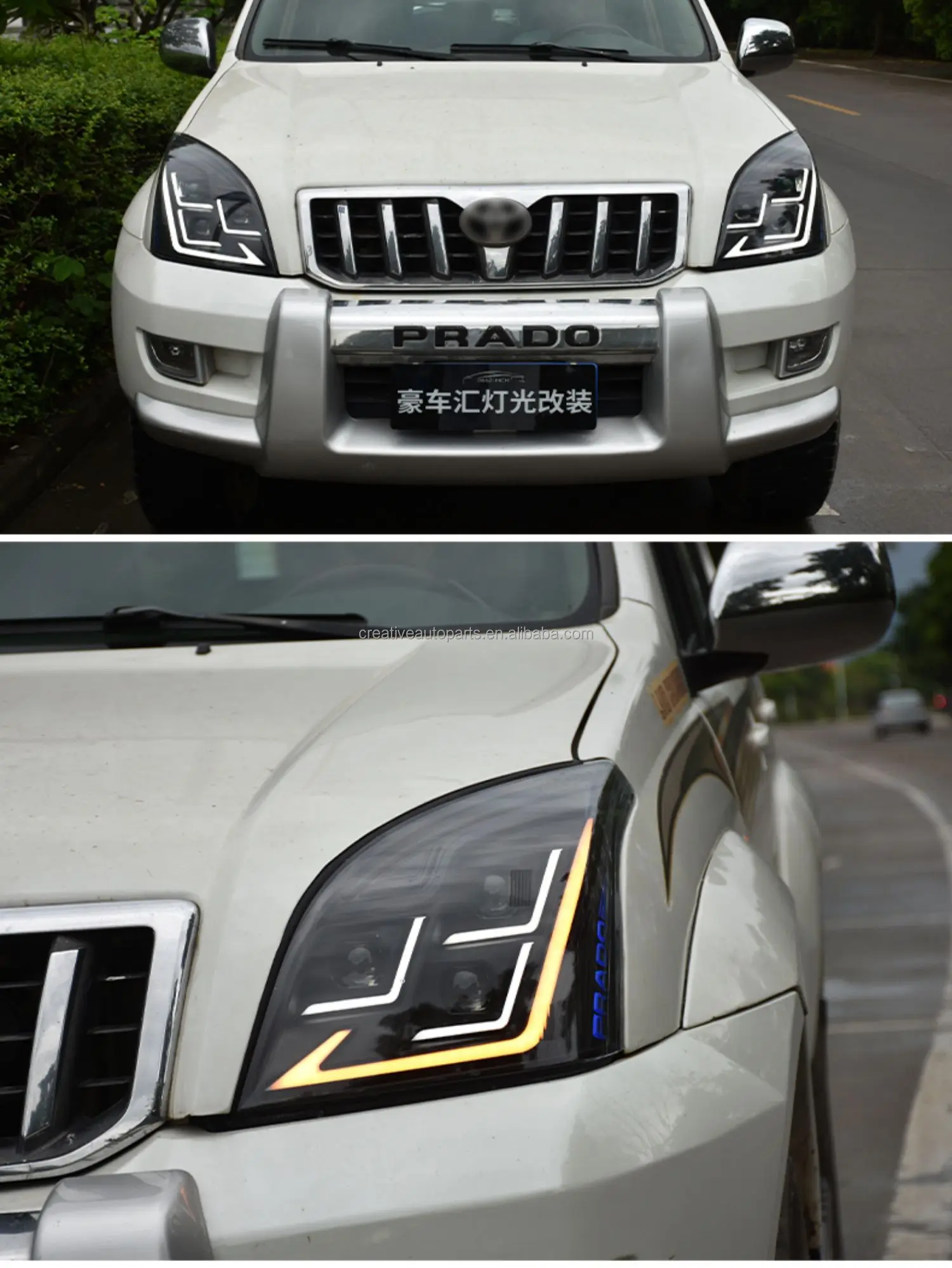 Toyota Prado FJ120 LED Headlights - Brighten Your Rides