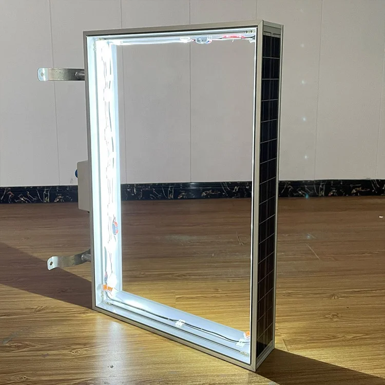 Outdoor City Street Waterproof Led Light Solar Power Advertising Light ...