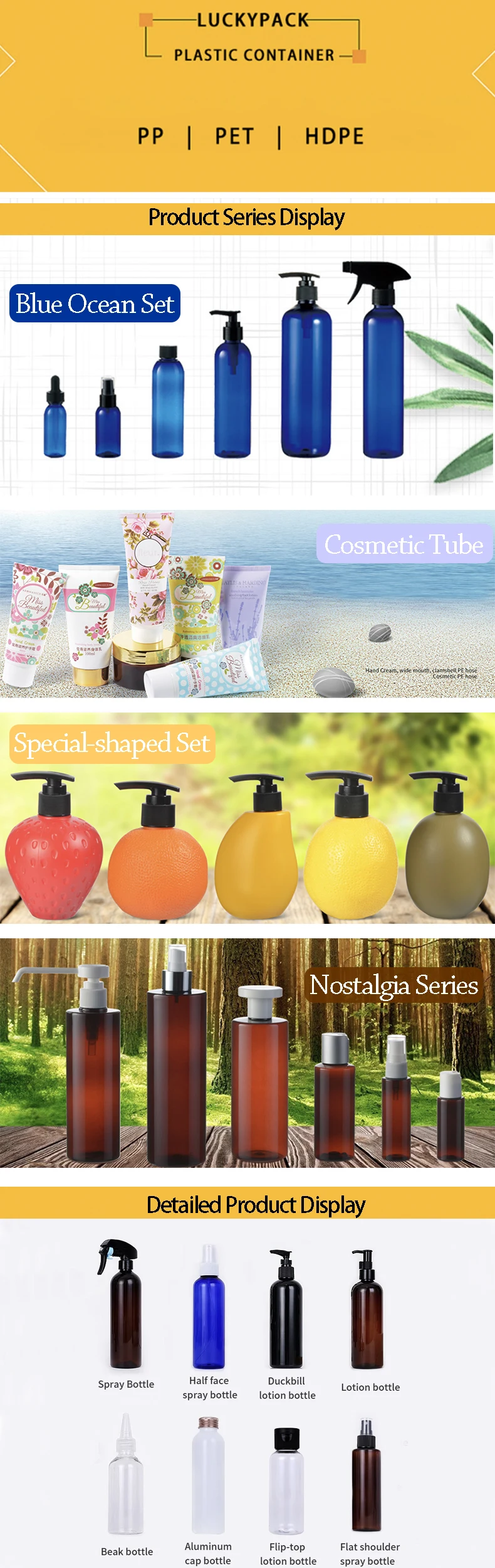 Squeezing Bottle Empty Shampoo Bottles Wholesale Luxury Pet Plastic ...