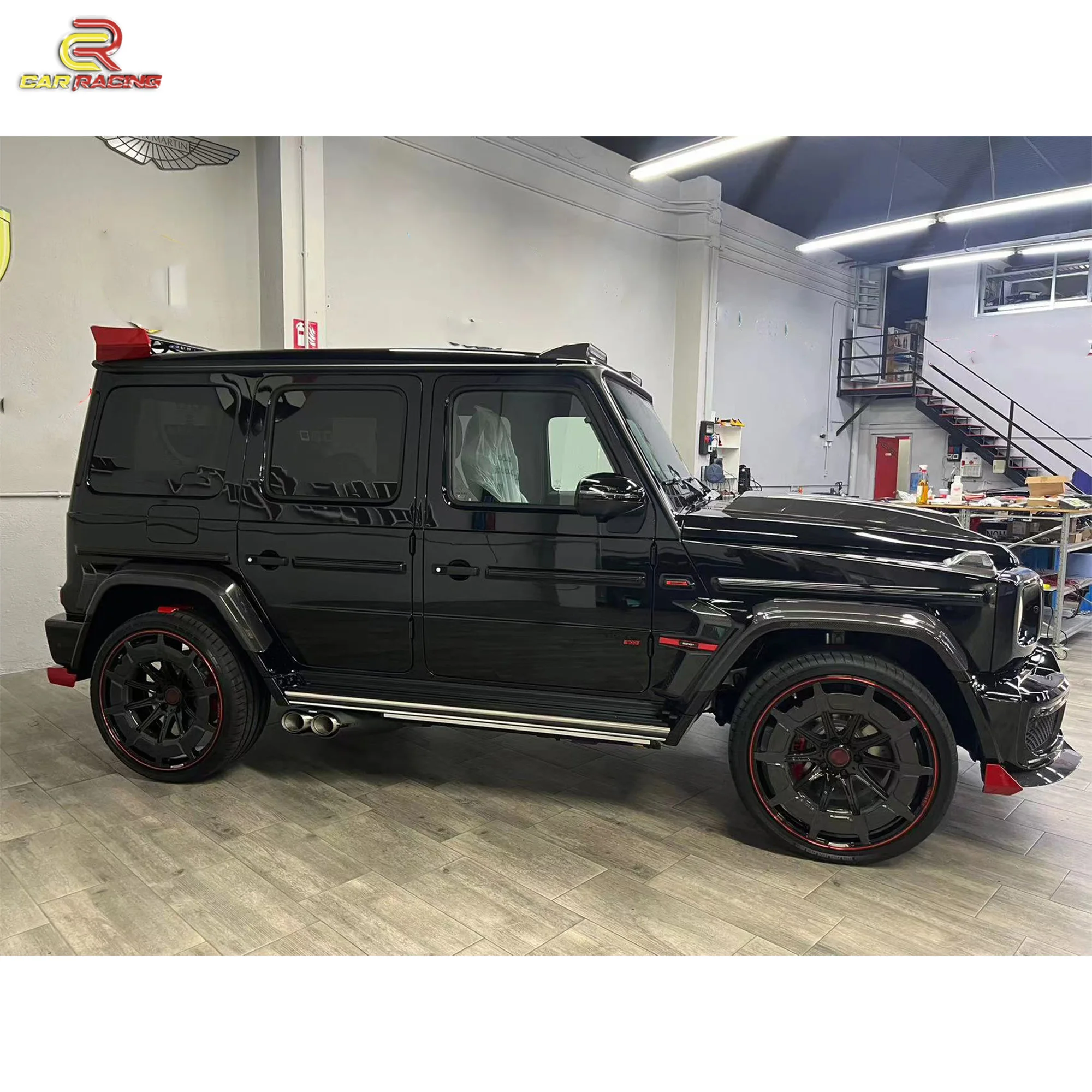 Alibaba.com: R Style W463A G63 Dry Carbon Fiber Hood Spoiler for Benz G ...