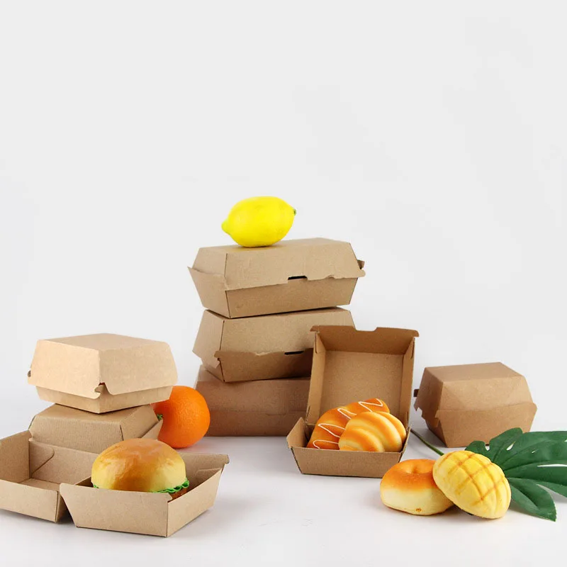 Wholesale Hot Dog French Fries Fried Chicken Kraft Paper Boat Shape ...
