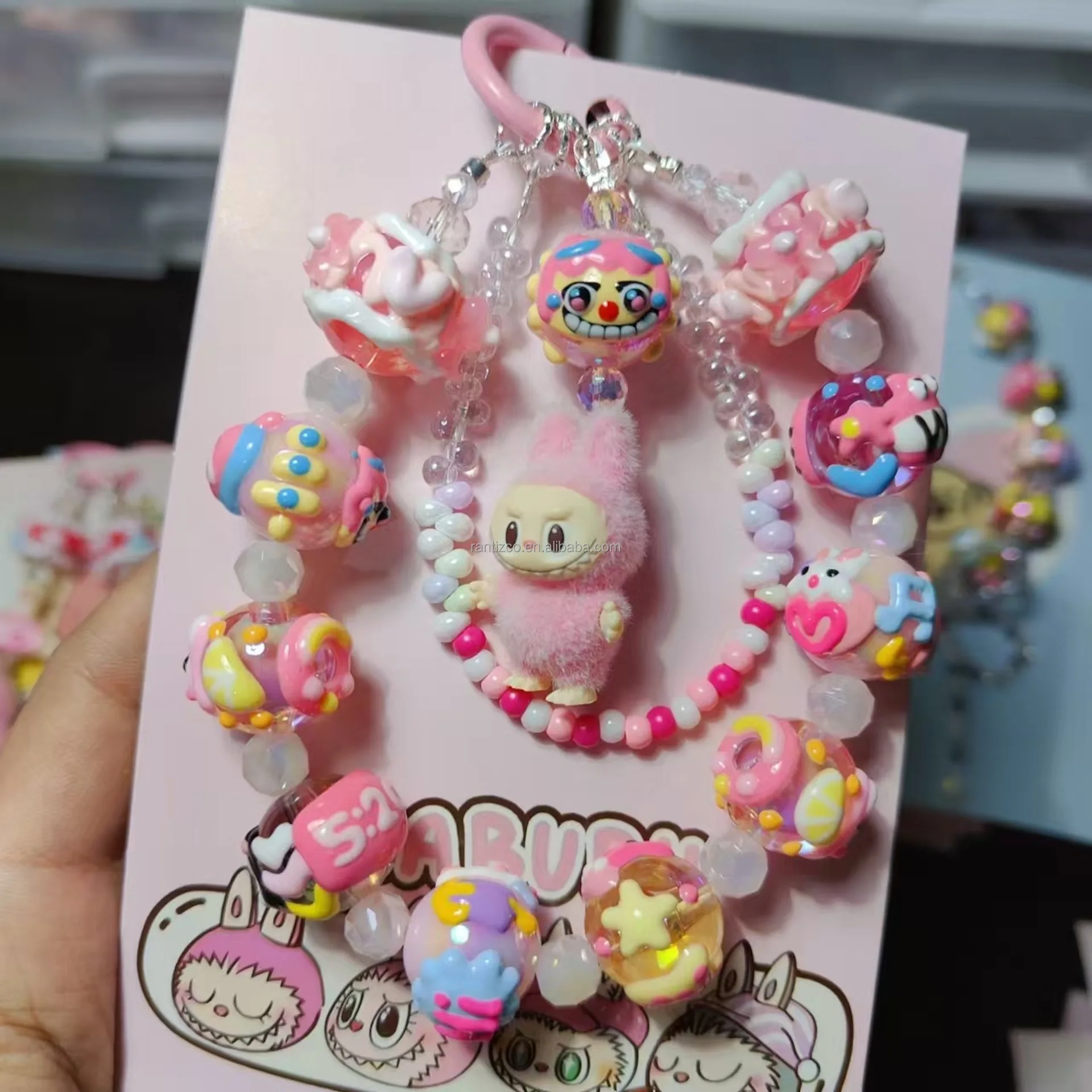 LABUBU CRY BABY MOLLY Sanrio POP MART Customized Bag Strap