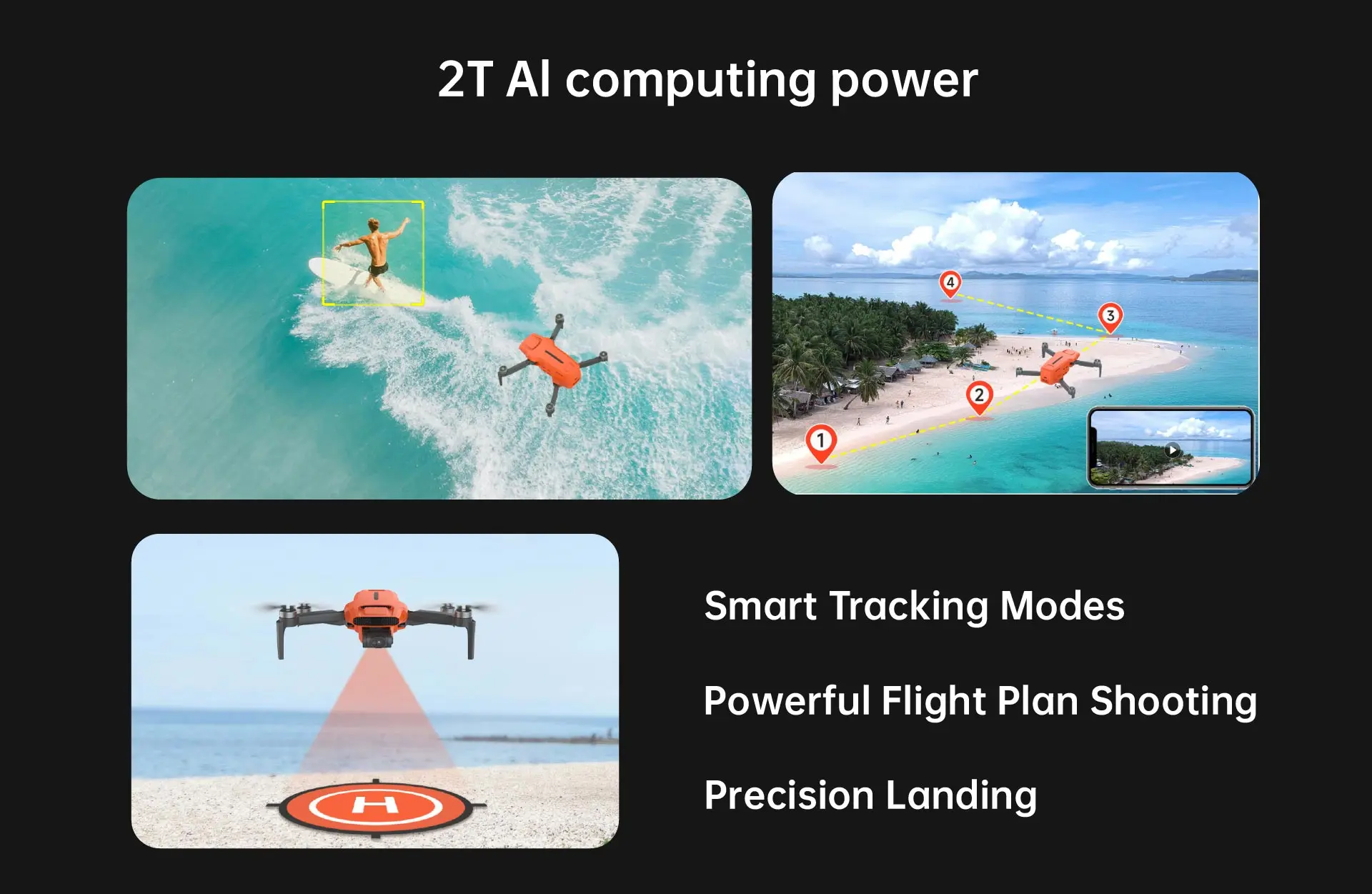 MMC Professional Foldable Flying Drone - 8K Time-lapse