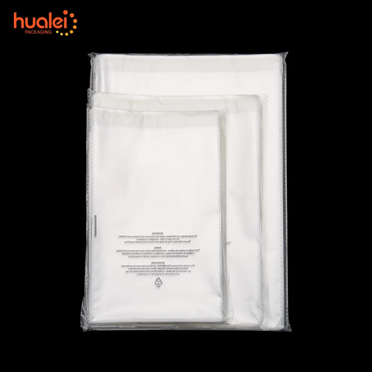 Custom Cellophane Polybag Packaging Clear Plastic Opp Poly Bag With ...
