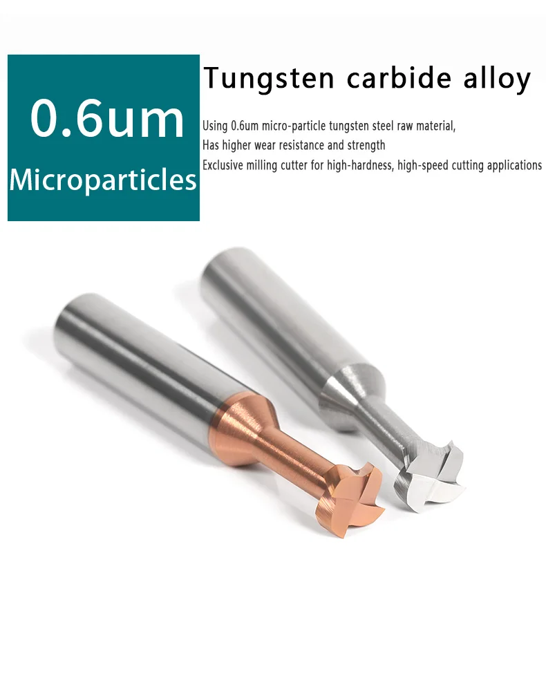 HANDERK T Slot End Mills - Precision CNC Milling Tools