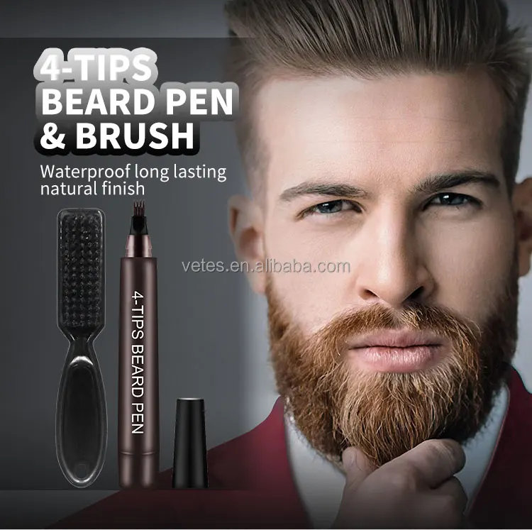 Beard Pen Filler - Restores Contour with Cruelty-Free Gel