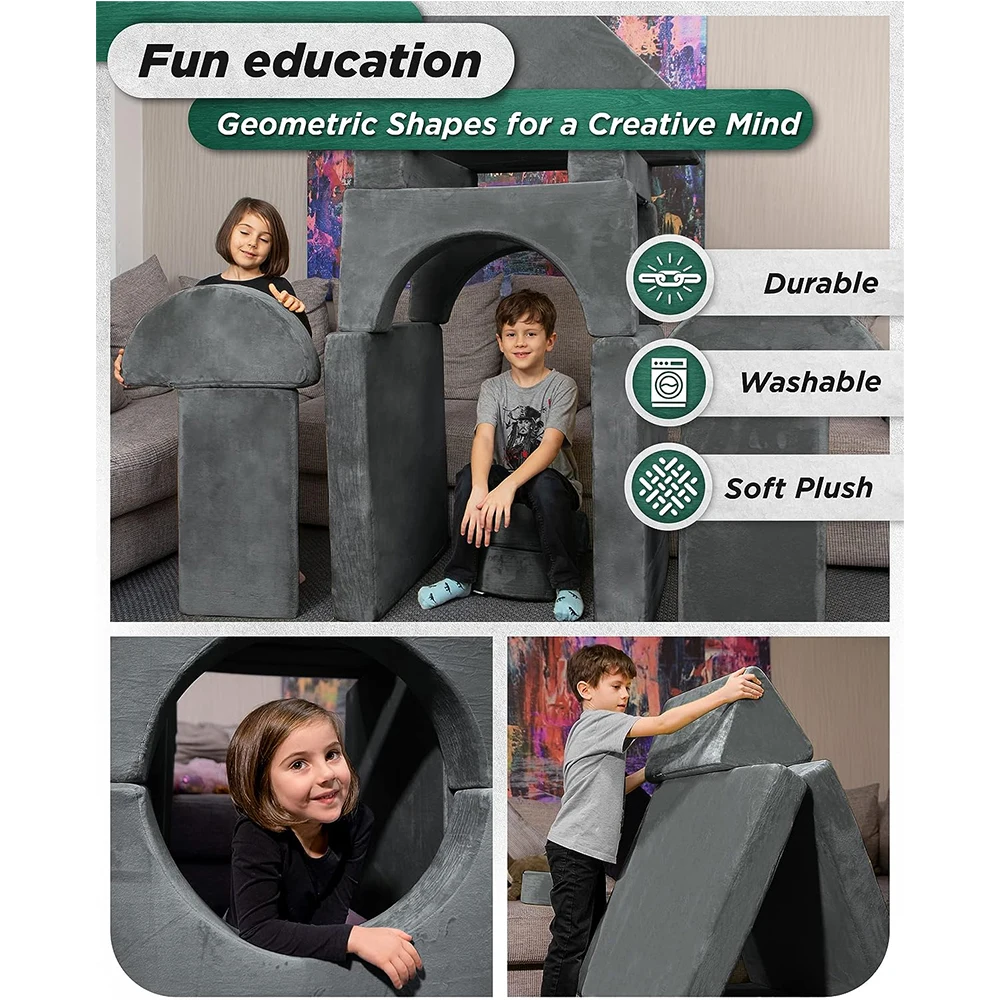 Certipur Modular Child Play Couch - Eco-Friendly Kids Sofa