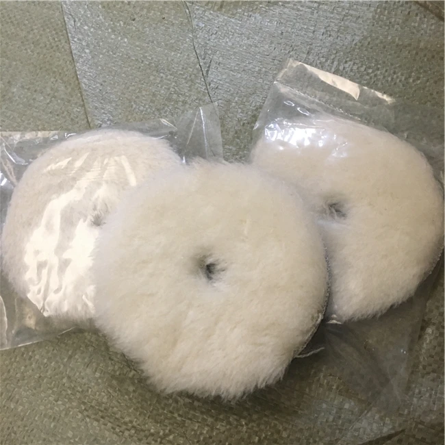 130mm 5inch Dual Action Polisher Wool Skin Buffing Pad| Alibaba.com