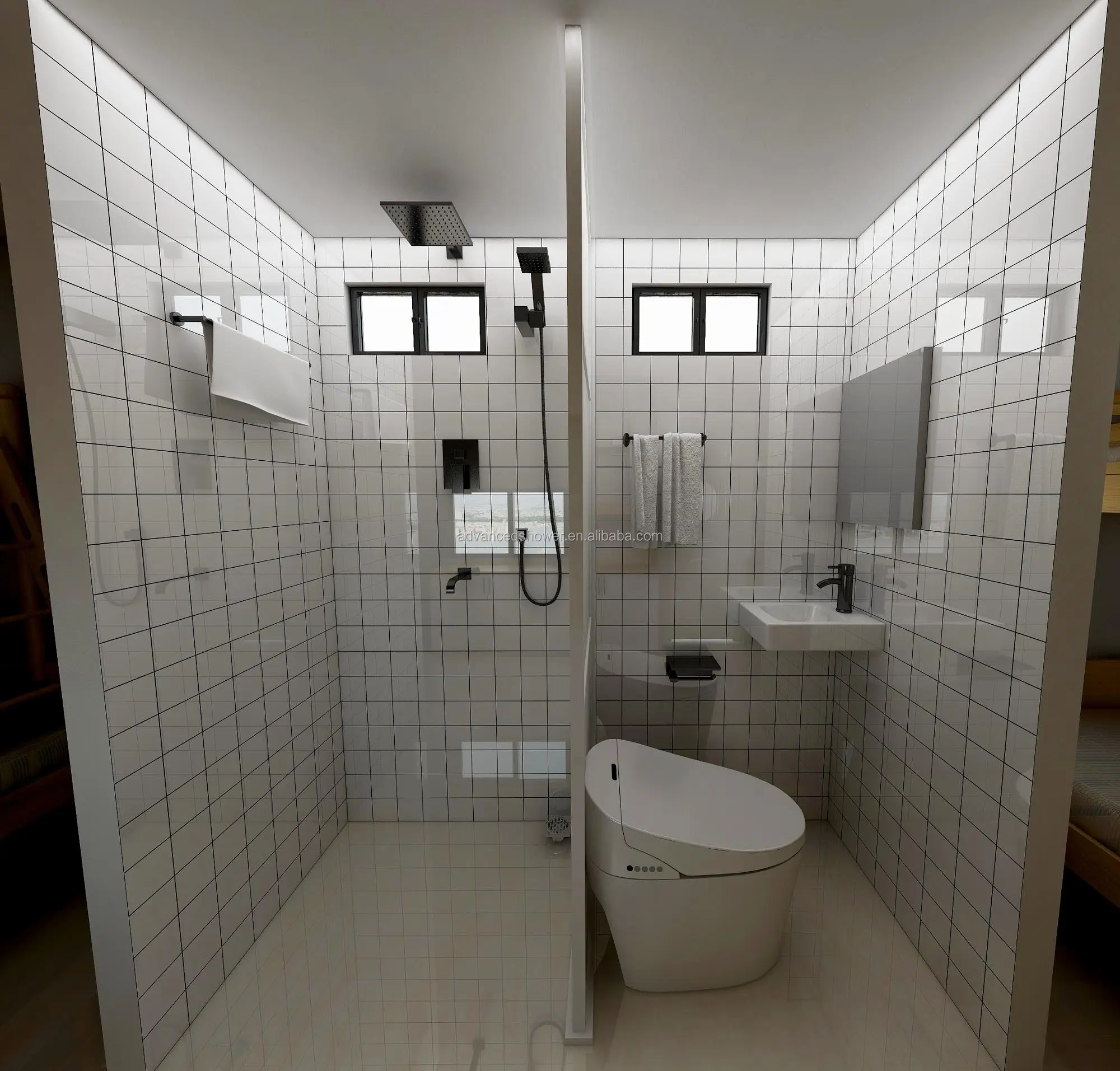 Smc0820 Fast Installation Shower Room Bathroom Pods Enclosure Portable ...