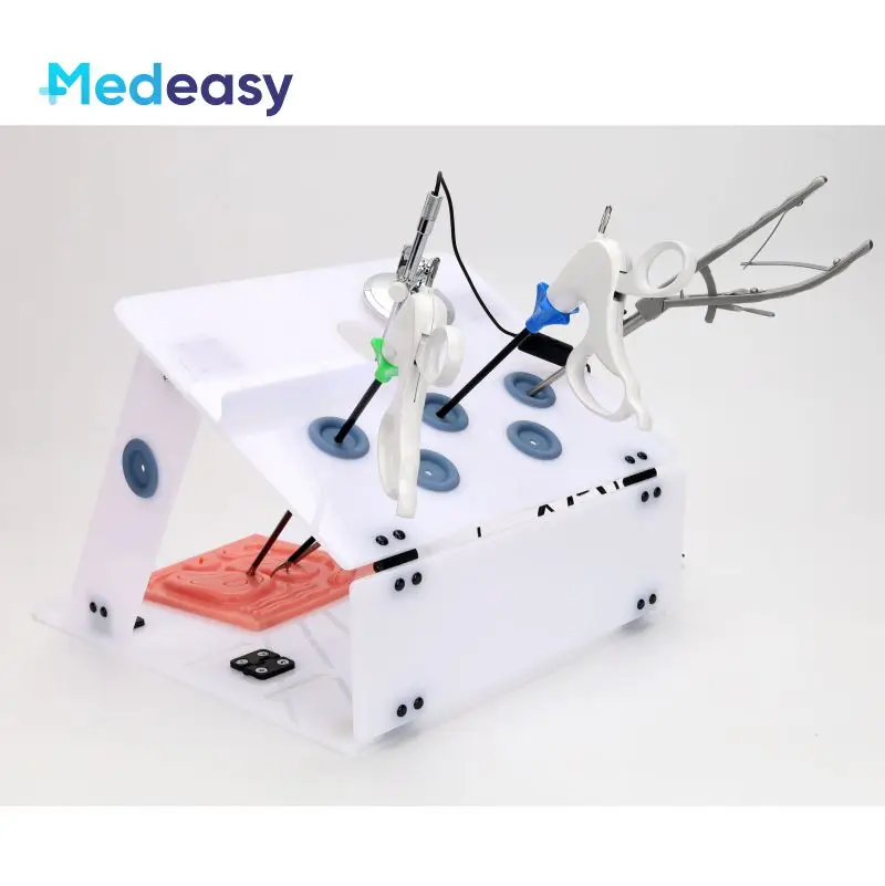 Laparoscopic Training Simulator Box with 1080P HD Endoscope Camera for ...