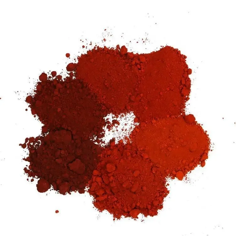 Inorganic Red Iron Oxide Fe2o3 Powder Pigment For Paint Plastics Rubber ...
