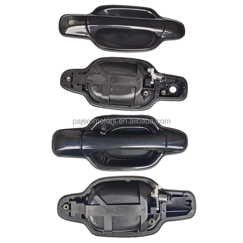 Isuzu D-Max Car Door Tailgate Handle - Black - 2007-2012
