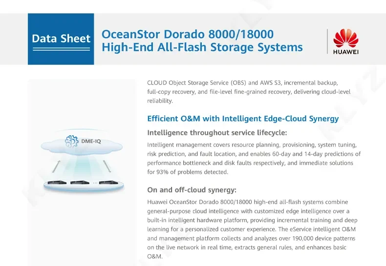 Huawei Storage Oceanstor Dorado 3000v6 5000v6 6000v6 8000v6-8tb ...