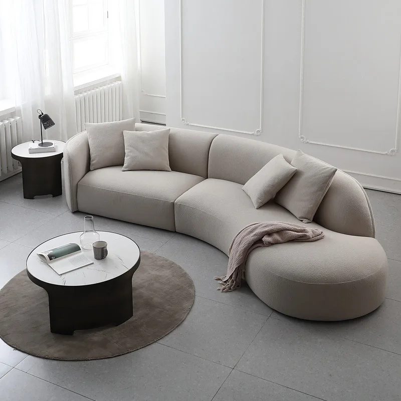 Luxury Curved Sofa - Perfect for Hotel Lobby & Living Room