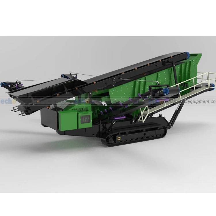 Compact Mobile Screener for Multi-Stage Crushing & Screening