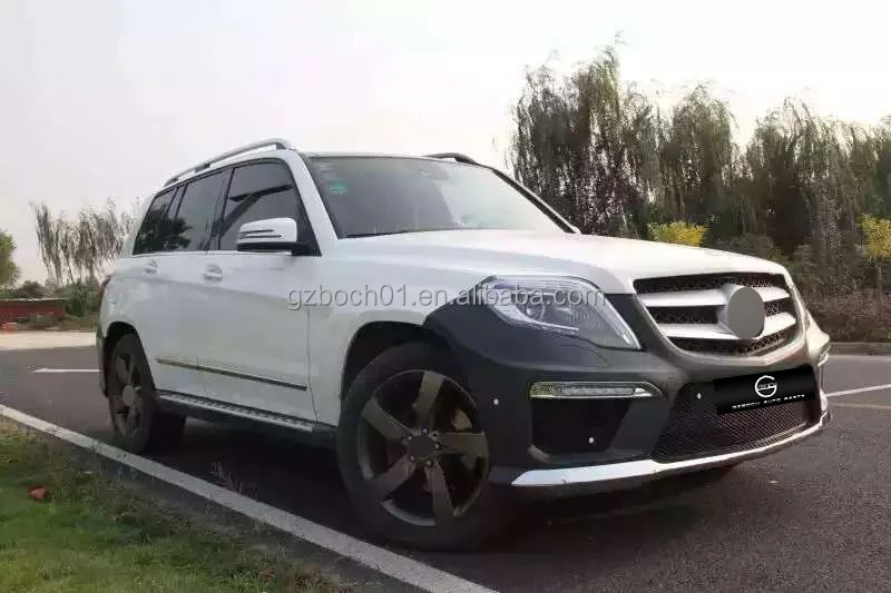 Body Kit Front Bumper Rear Bumper Tips Face Kit for Mercedes X204 GLK ...