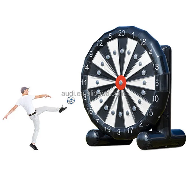 Large Giant Interactive Ips Inflatable Human Sports Football Dartboard ...